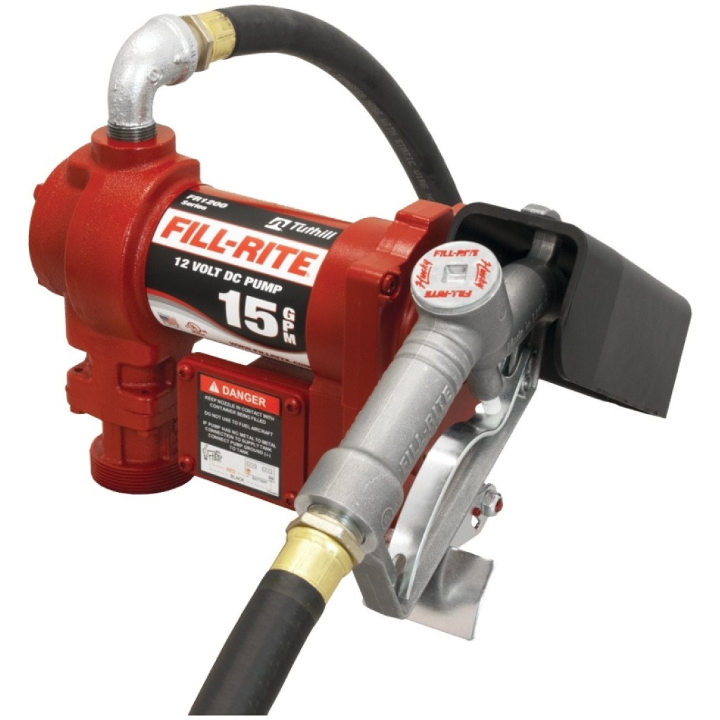 Fill-Rite 12V 15 GPM Fuel Transfer Pump #FR1210C FR1210H | Safford ...